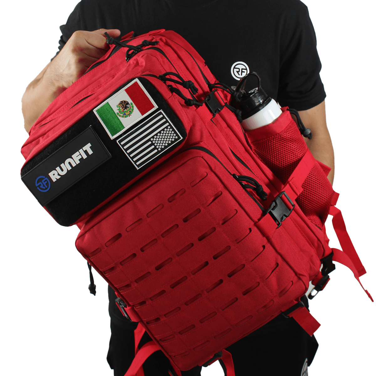 Mochila PREMIUM - Roja 45L – RUNFIT Accesorios Fitness