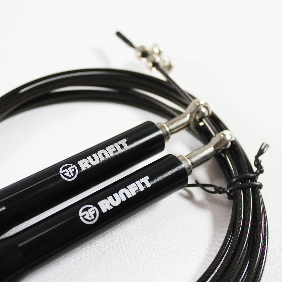Speed Rope aluminio negra – RUNFIT Accesorios Fitness